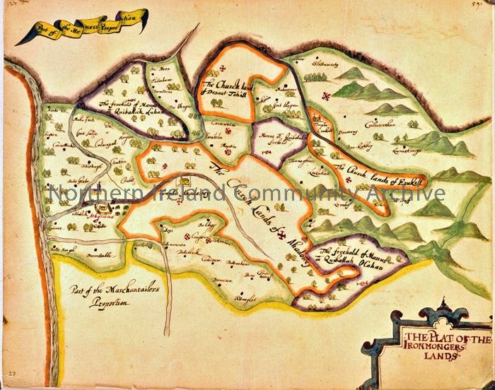 Raven Map of the Ironmongers lands – NI Archive