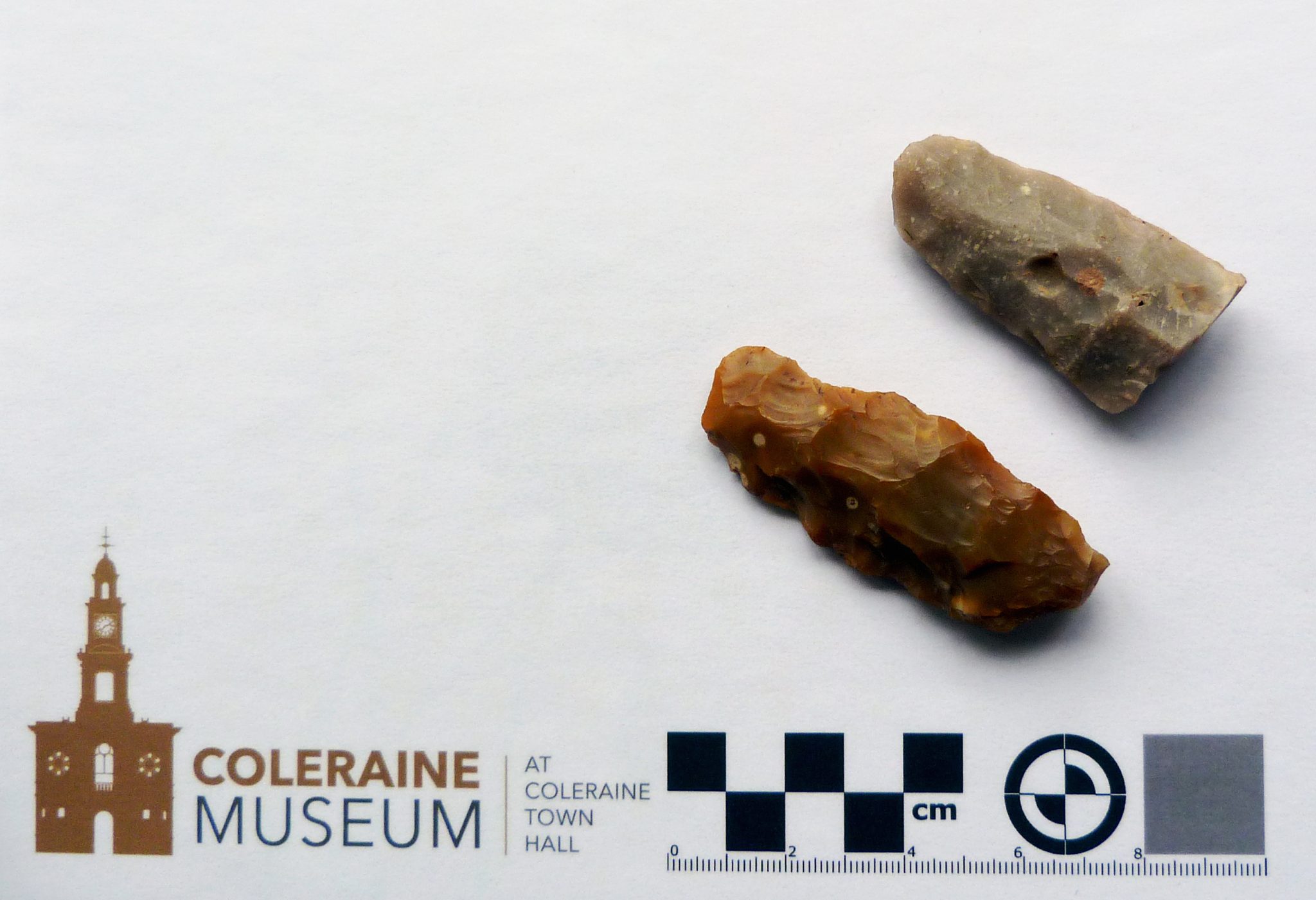 Early Mesolithic core axe heads – NI Community Heritage Archive