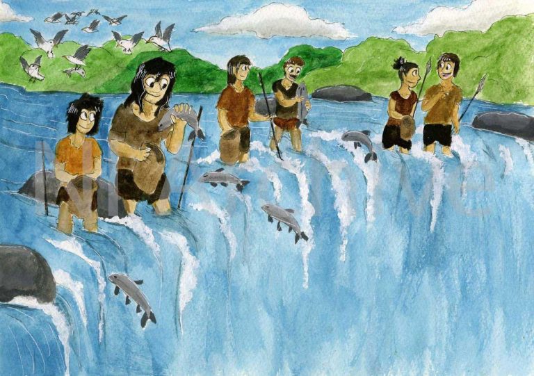 The Salmon People Illustrations – NI Community Heritage Archive
