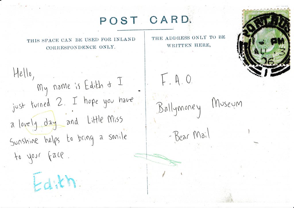 Postcard by Playful Museum Participants in the project ‘From me to you ...
