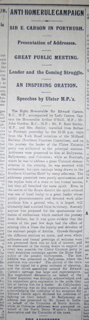 “Anti-Home Rule Campaign” – NI Community Heritage Archive