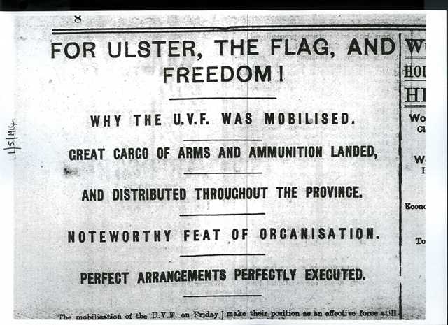For Ulster, The Flag and Freedom – NI Community Heritage Archive