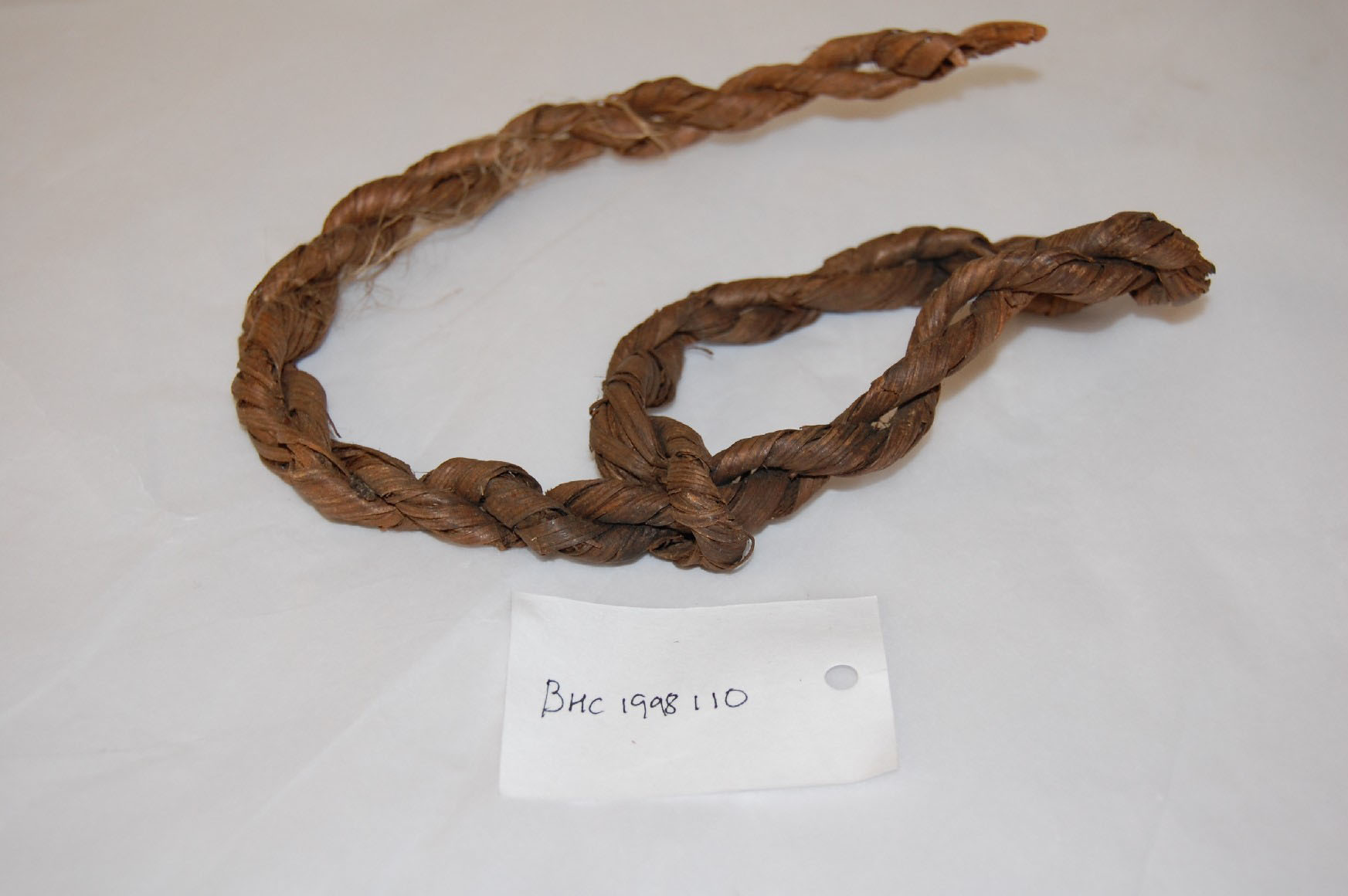 rope, made from tree bark – 1998.110 (1) – NI Community Heritage Archive