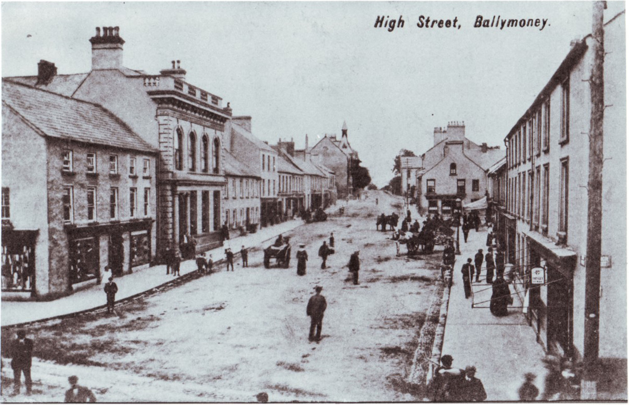 High Street, Ballymoney looking up towards Riada House. – NI Community ...