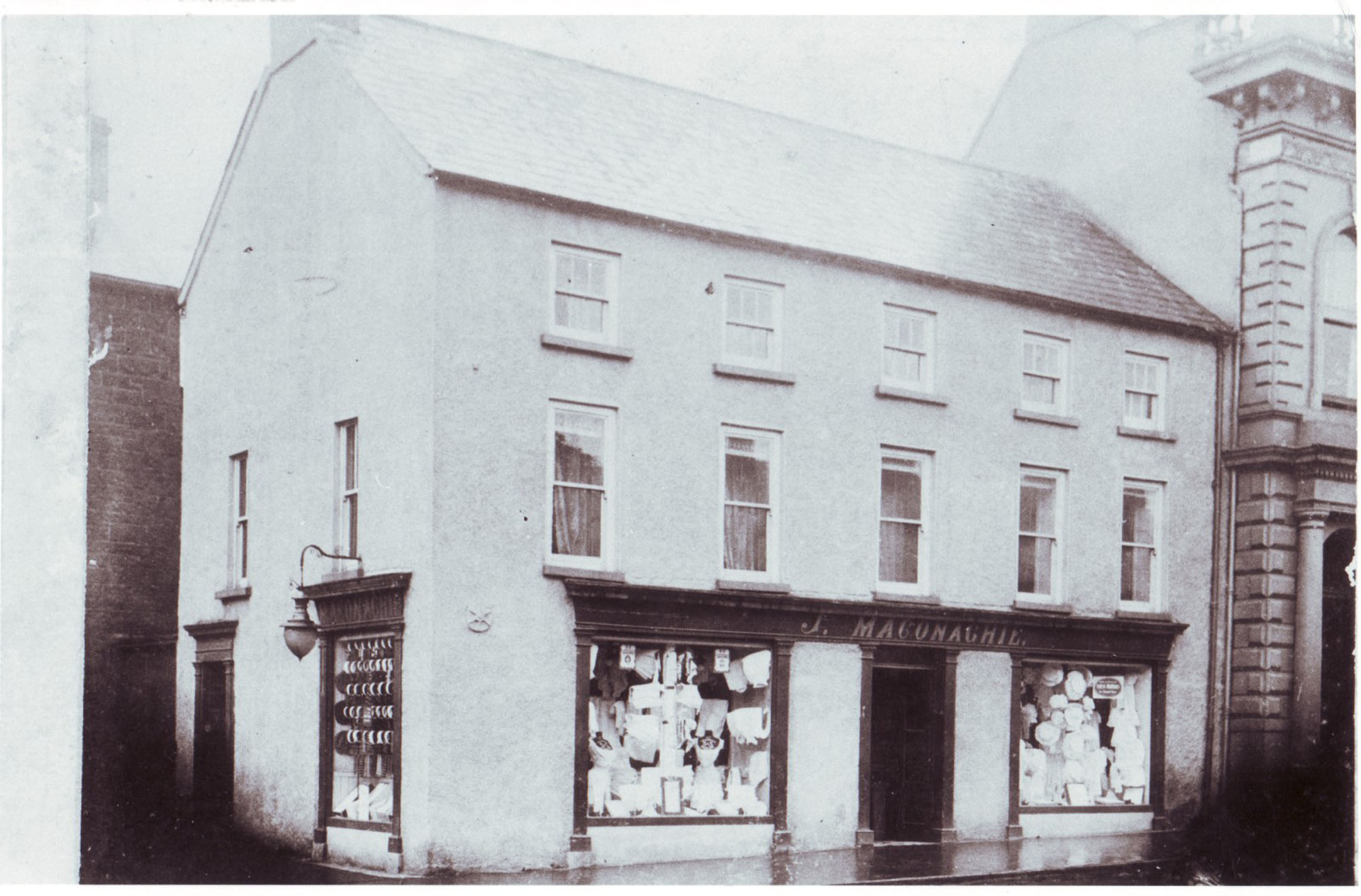 Maconaghies shop, High Street, Ballymoney. – NI Community Heritage Archive