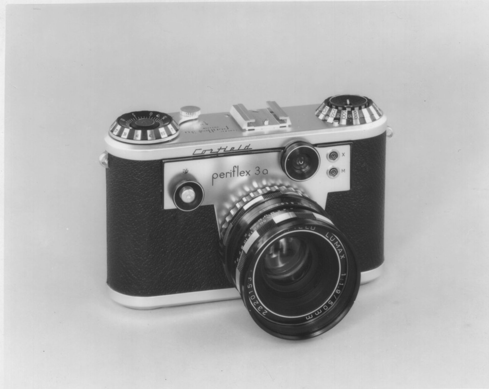 Photograph of Corfield Periflex 3a camera – NI Community Heritage Archive