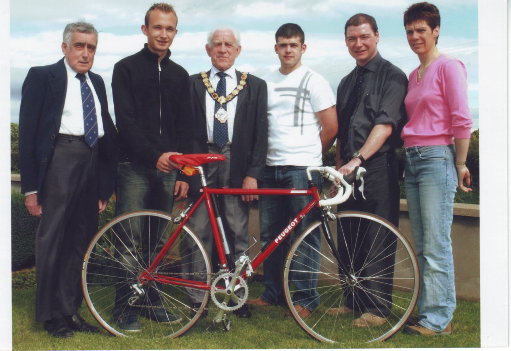 Wallace McNaul, Robert McIlreavy, the mayor, Jonathan McCurdy, Keith ...