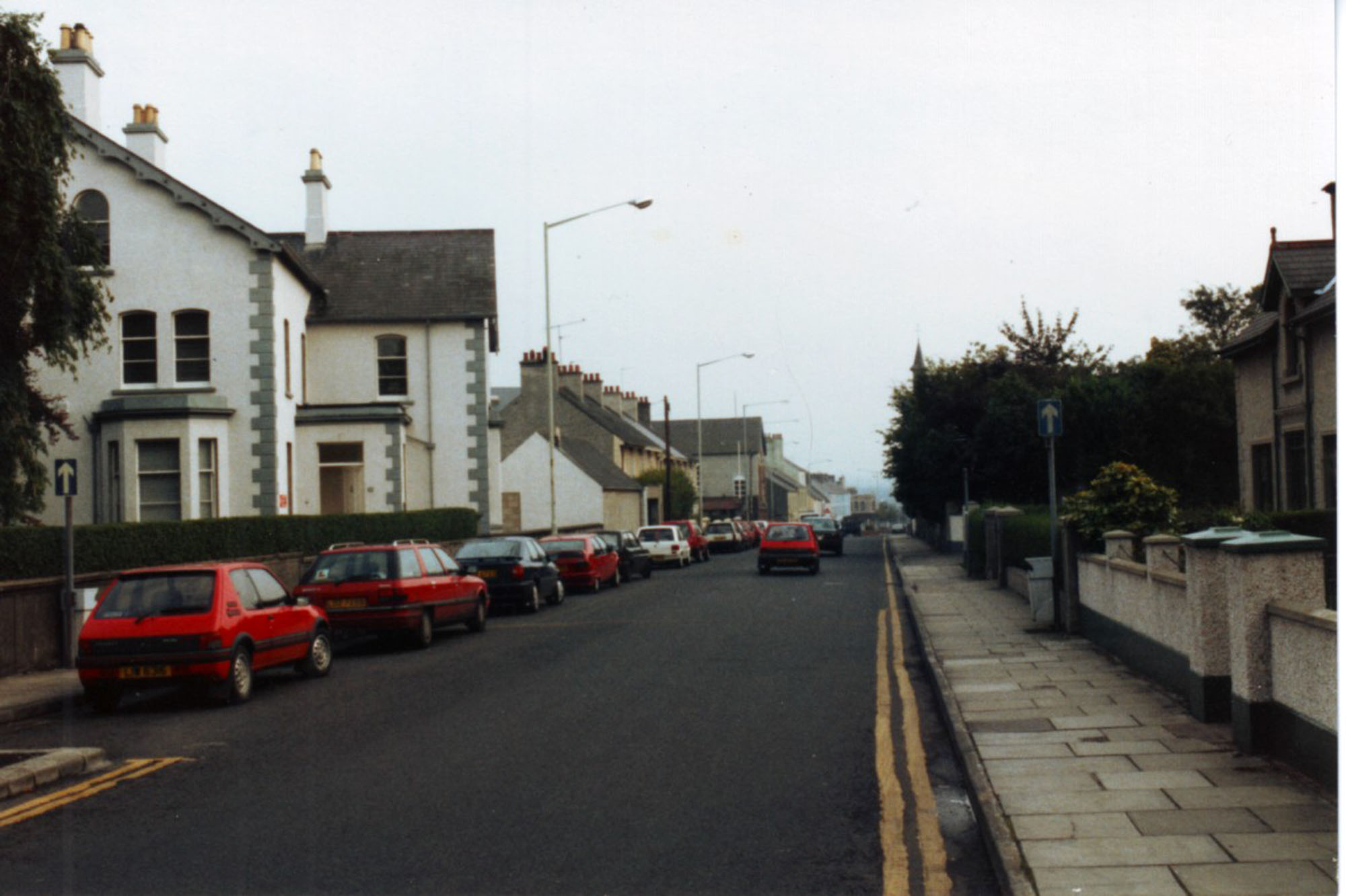 colour photograph, c 1990s. View from top of High Street. – NI ...