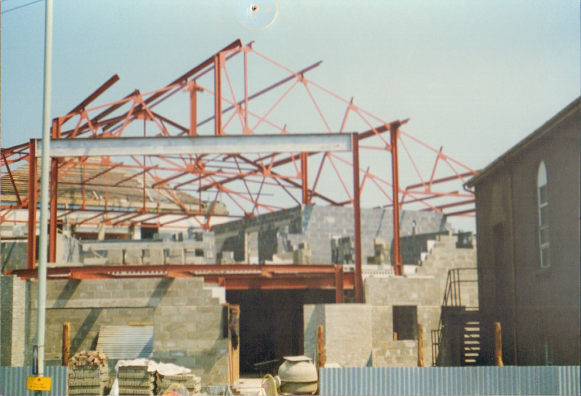 Colour photograph of the building of Riada House Extension. Image of a ...