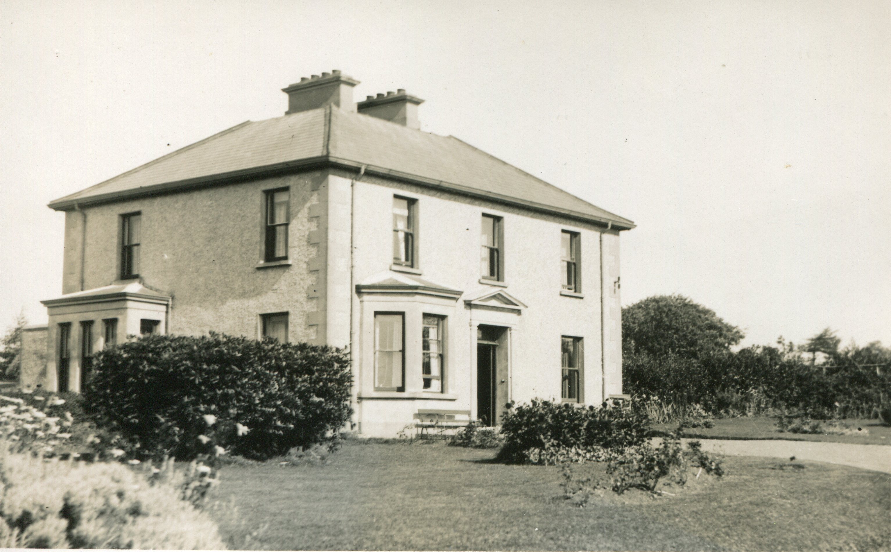 House and garden captioned, ‘First Garvagh Manor’. – NI Community ...