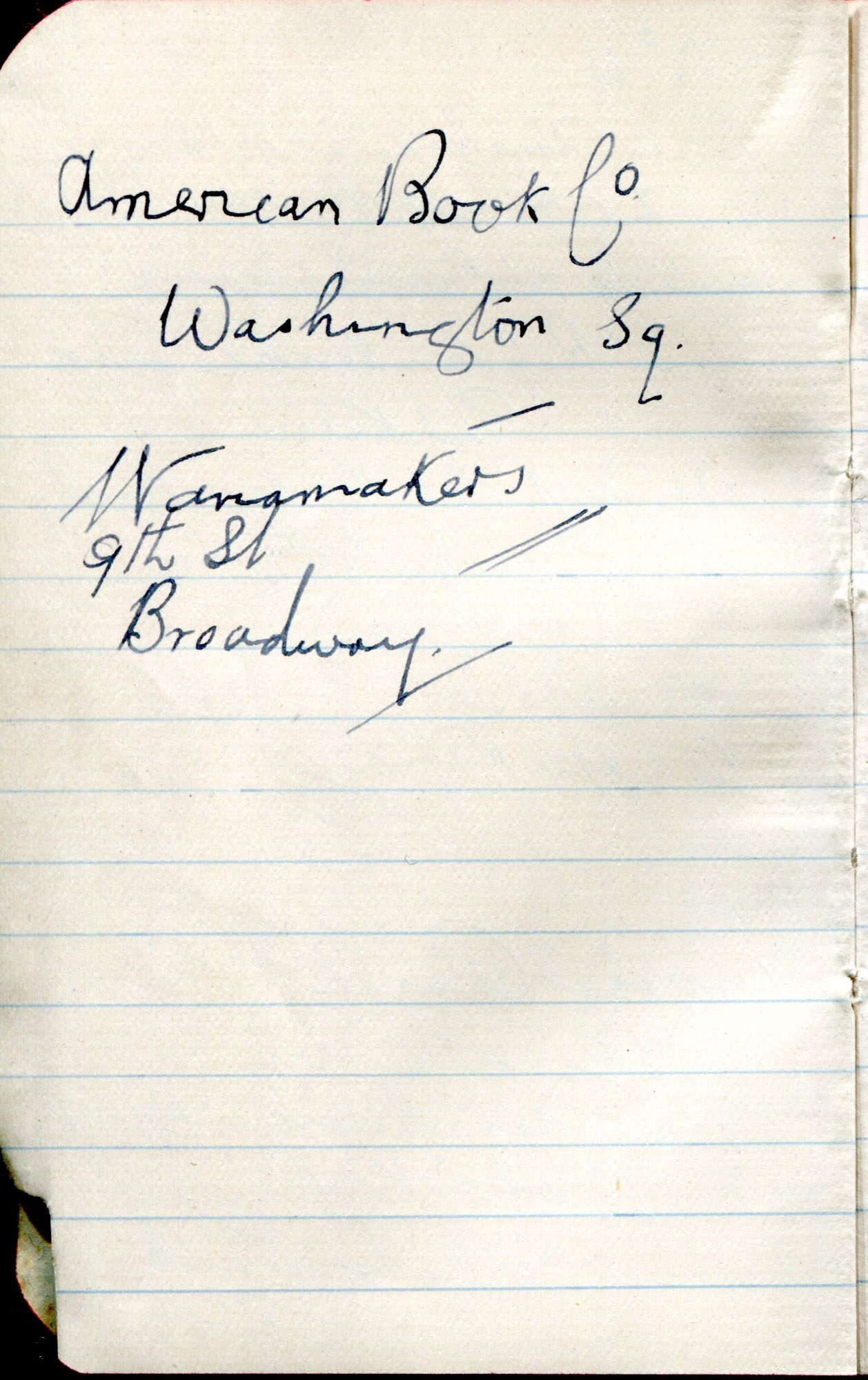 Small address book with brown/red cover. Majority of the addresses are ...