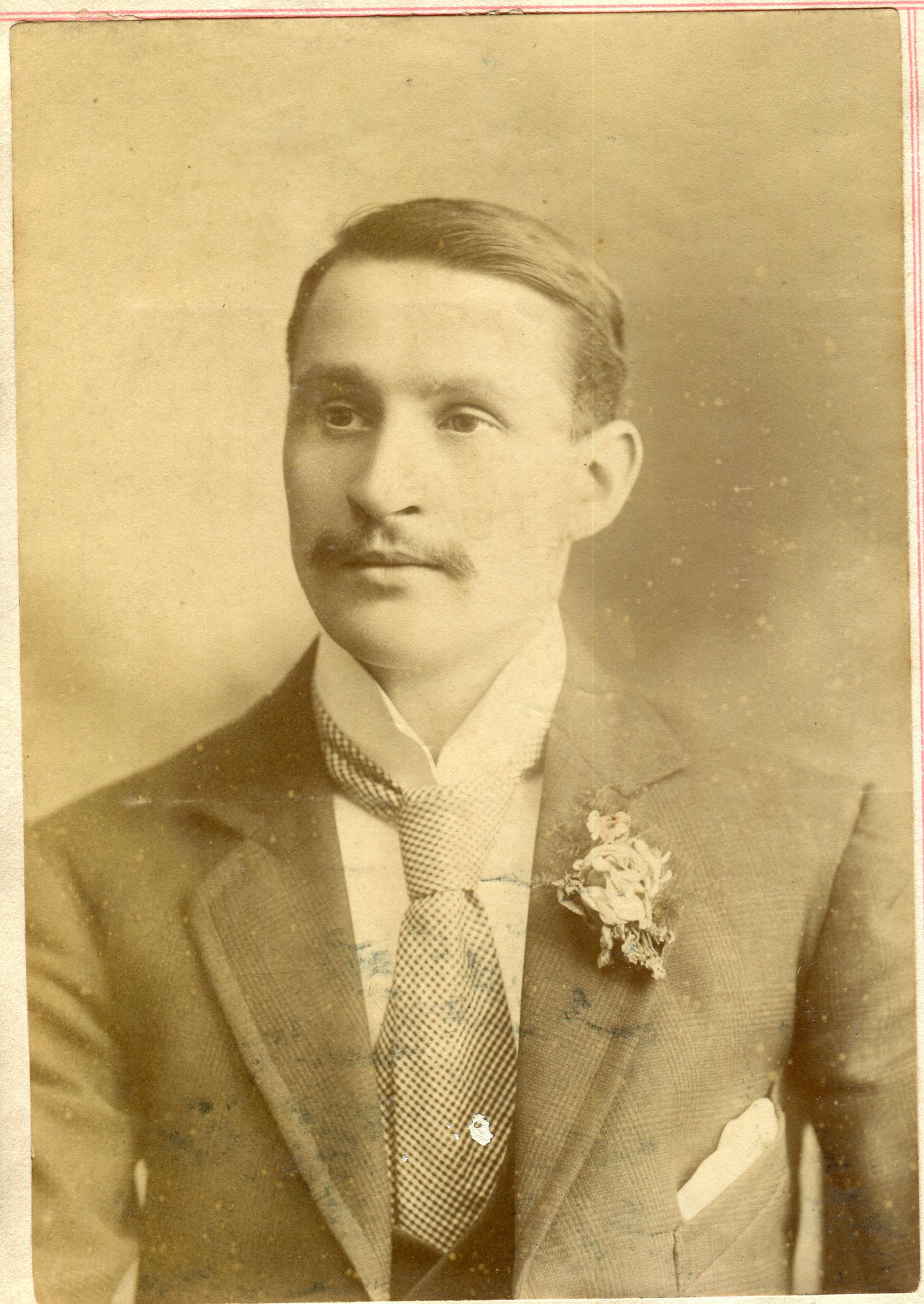 Black and white photograph captioned in pencil, ‘Arthur Butler ...