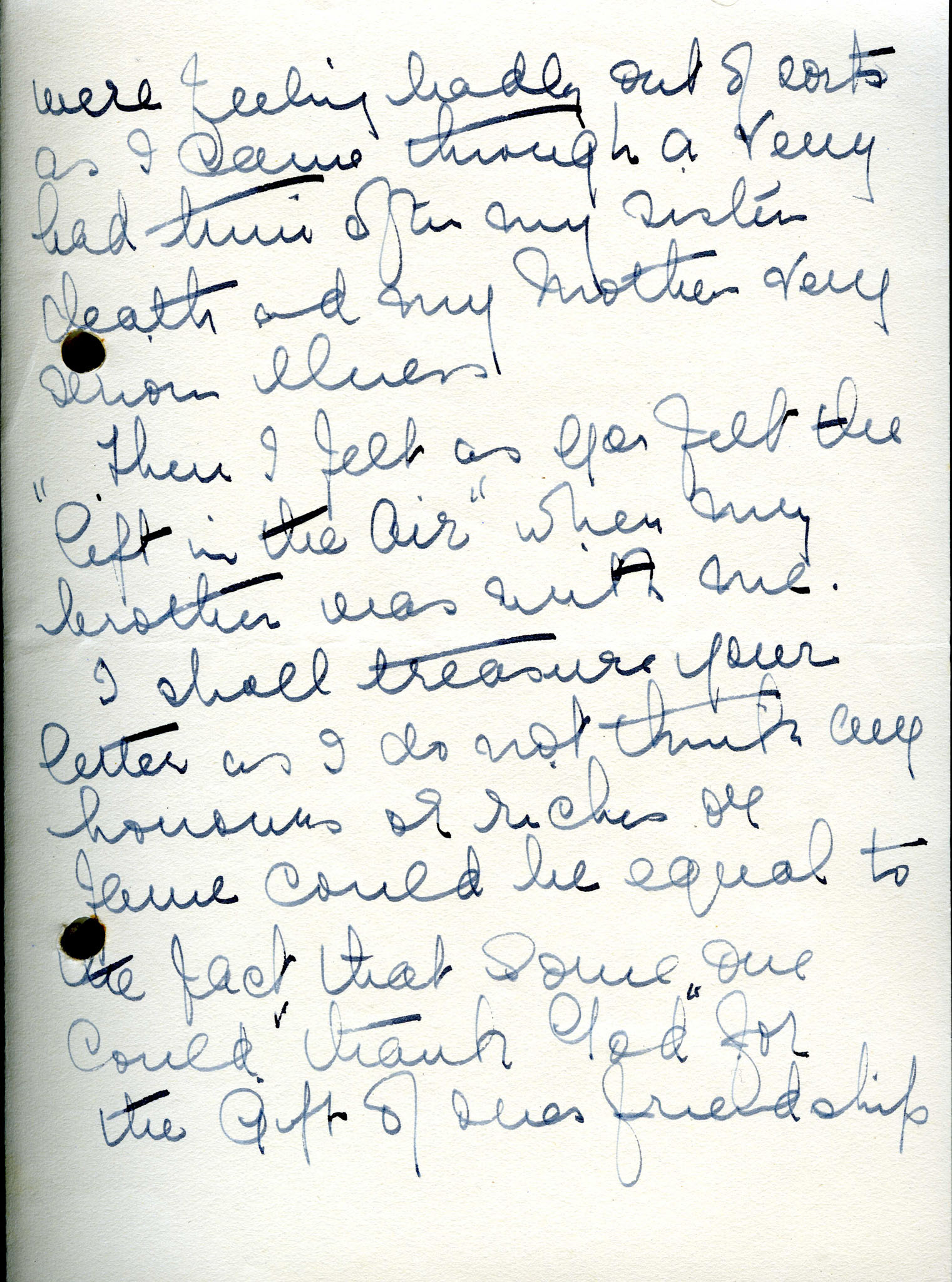 Letter from Lta. L. Lowry (Letitia Lincoln Lowry who died later that ...
