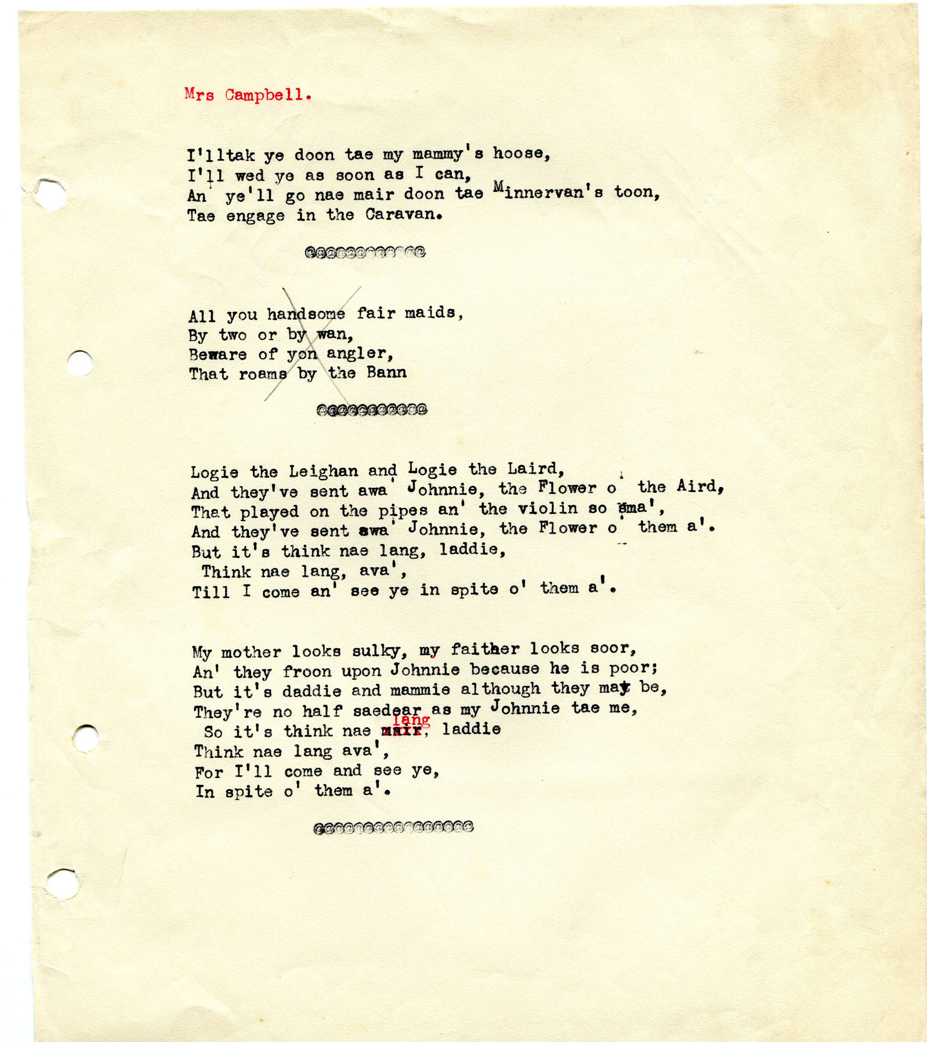 Typed words to untitled poem. Uses local dialect. – NI Community ...